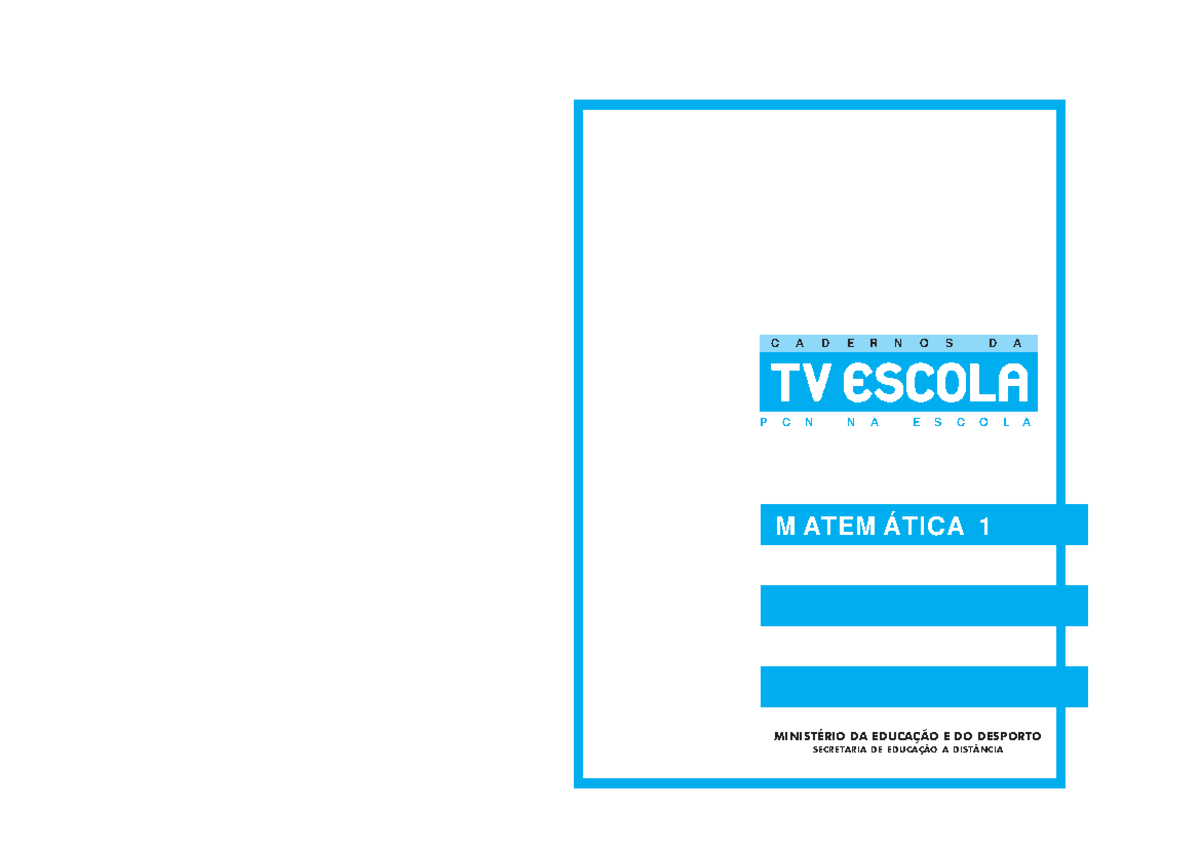 Math1 - math - MATEMÁTICA 1 P C N N A E S C O L A C A D E R N O S D A ...