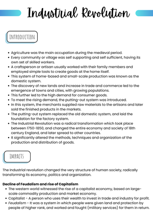 A Nationalism in europe - CLASS NOTES HISTORY GRADE 10 CHAPTER – 1 THE ...