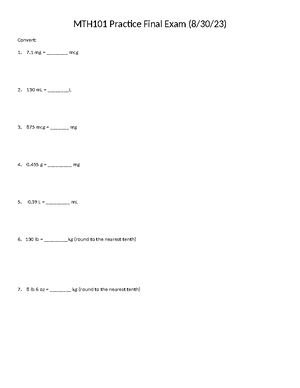 160 week 1 pre-class assignments Reviewed 100923 - 160 Week 1 Pre-Class ...