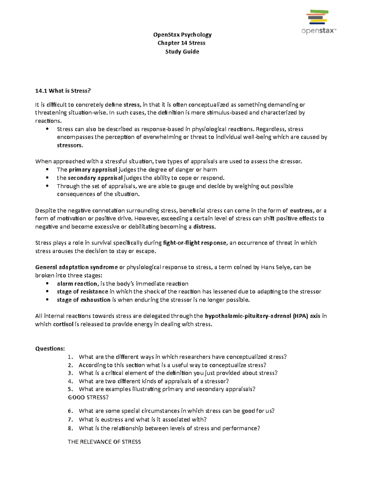 Open Stax Psychology 2e LN15 - OpenStax Psychology Chapter 15 Social ...