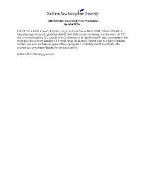 HIM 350 2-1 Journal: Promoting Interoperability Program Standards - Studocu