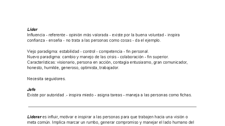 Liderazgo y Negociación: Enfoques y Estilos Efectivos - Studocu