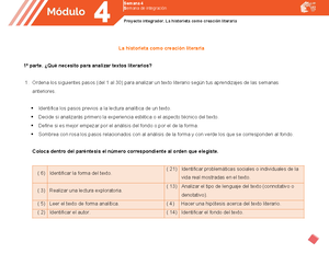 Mi mundo en otra lengua: Actividad Integradora 4 - Semana 2 - Studocu