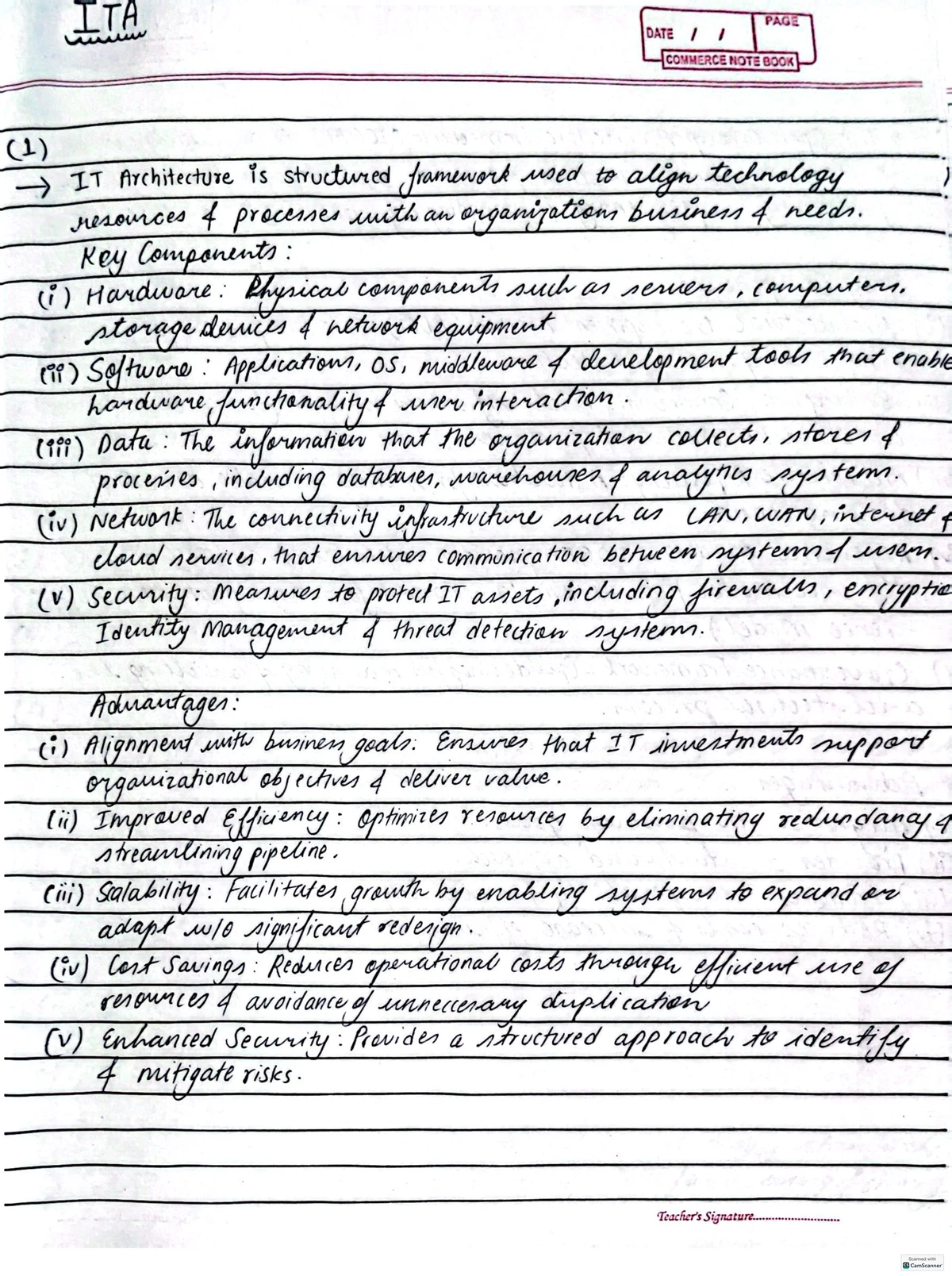Computer Organization and Architecture Notes (CA) - Chapter 1 Overview ...
