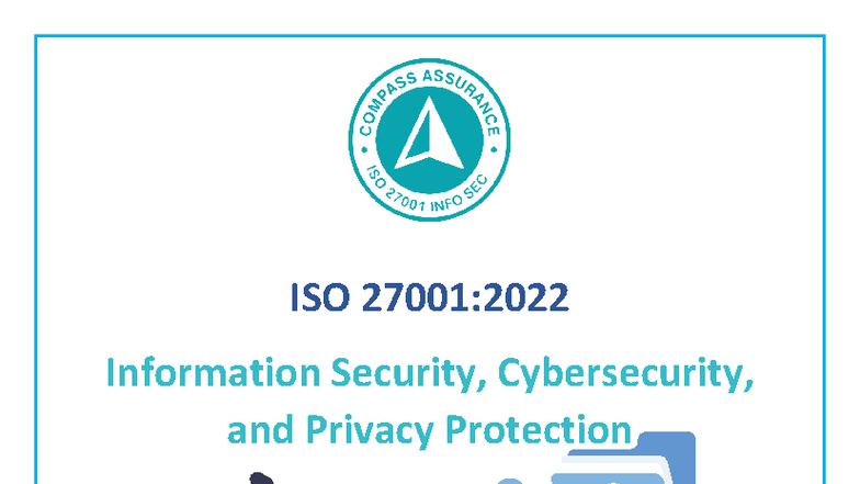 ISO 27001:2022 Information Security Self-Assessment Checklist - Studocu