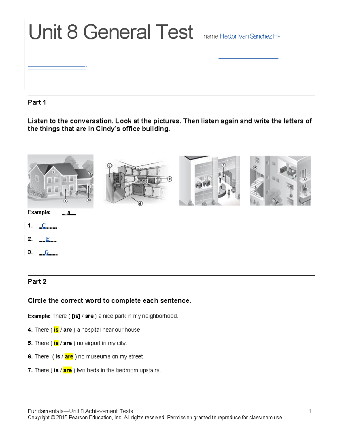 542766891 Level 3 QUIZ 8: Unit 8 Achievement Test Overview - Studocu