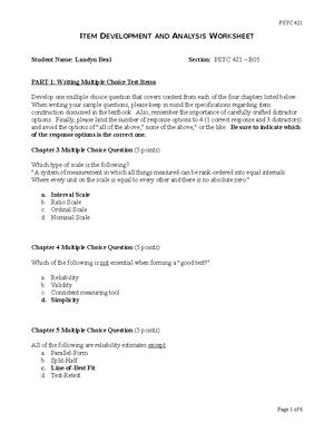 [Solved] expand on these questions and help me answer them 1 What does it - Psychological ...