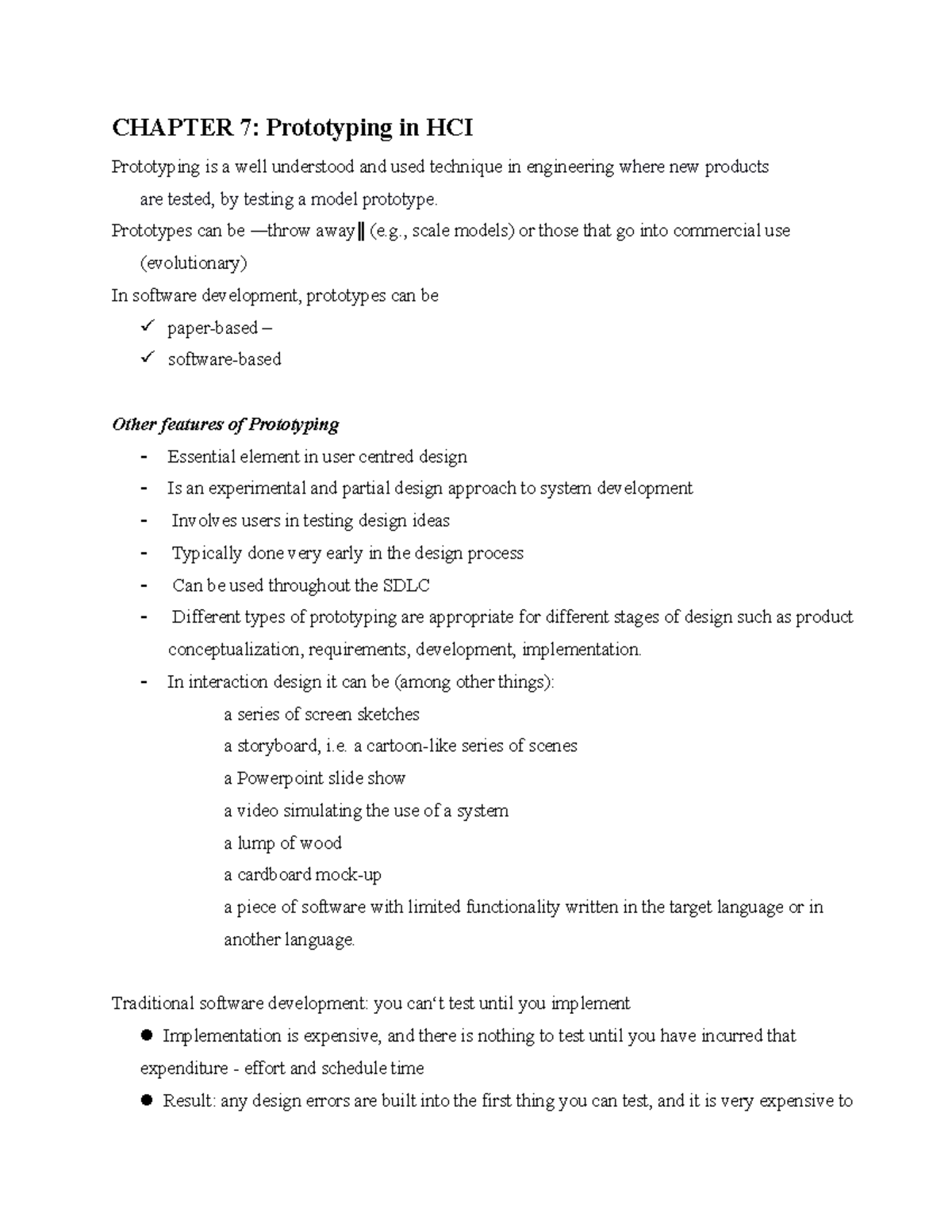 Chapter 7 - Prototyping Techniques in HCI: Exploring Fidelity Levels ...