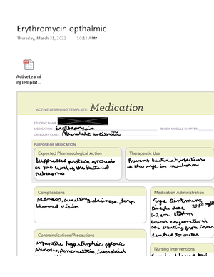 Misoprostol (Cytotec) - ACTIVE LEARNING TEMPLATES Medication STUDENT ...