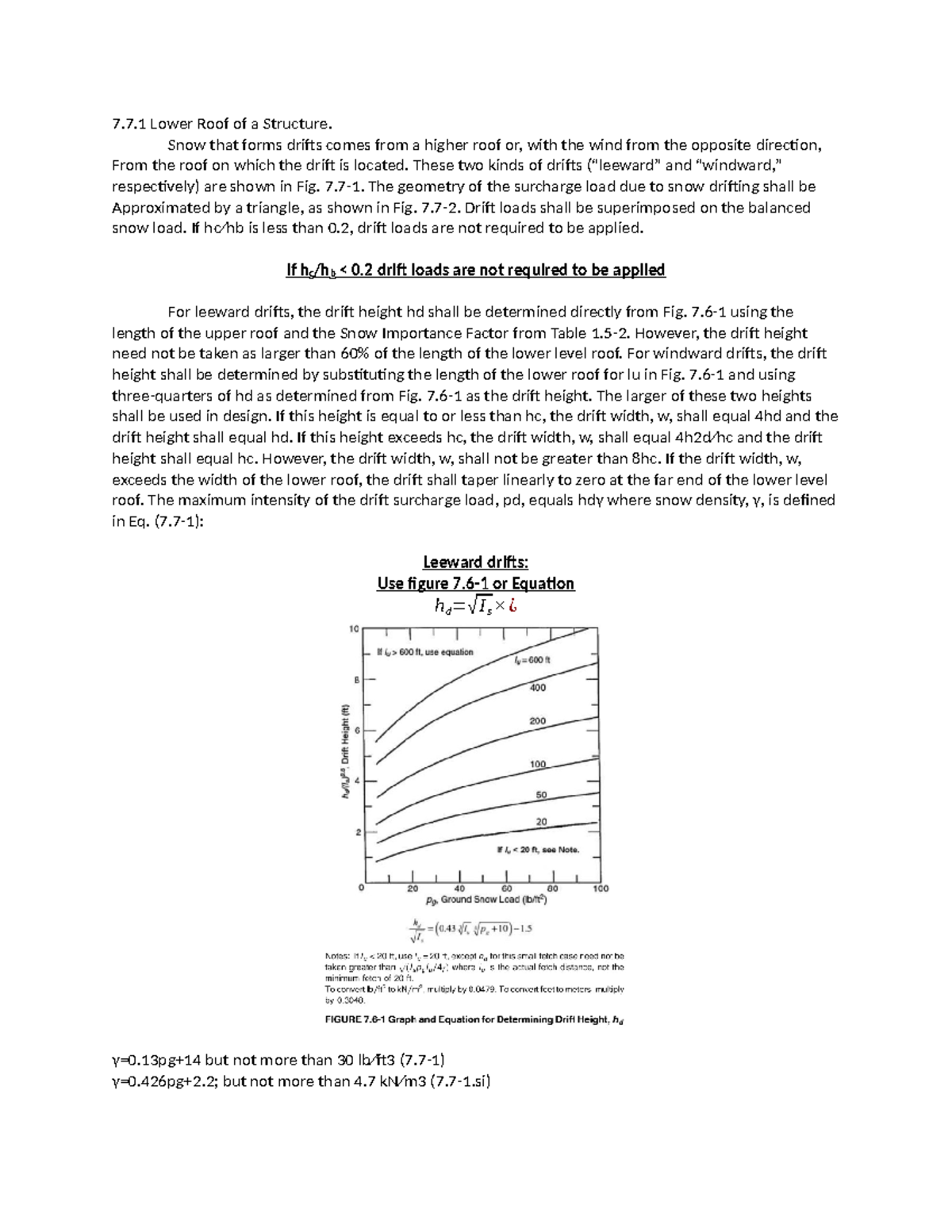 Understanding Snow Drift Loads in Structural Design (Course Code: 7.7 ...
