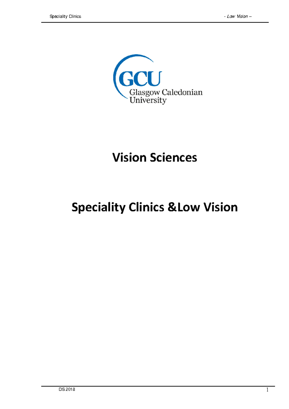LV Notes 18: Comprehensive Guide to Low Vision Assessment and Aids ...