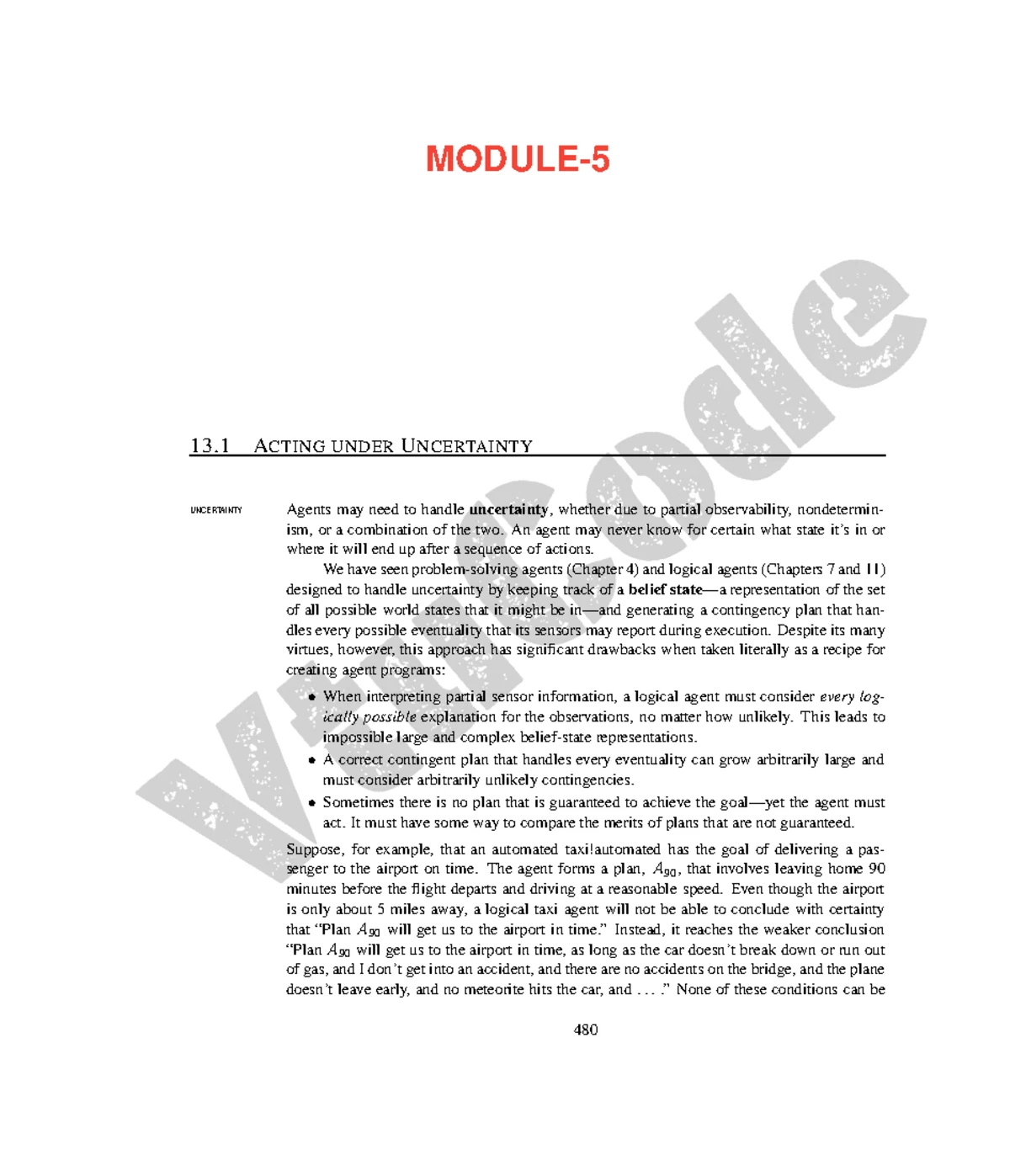 BAD402 Module 4: Logic Representation and Syntax Overview - Studocu