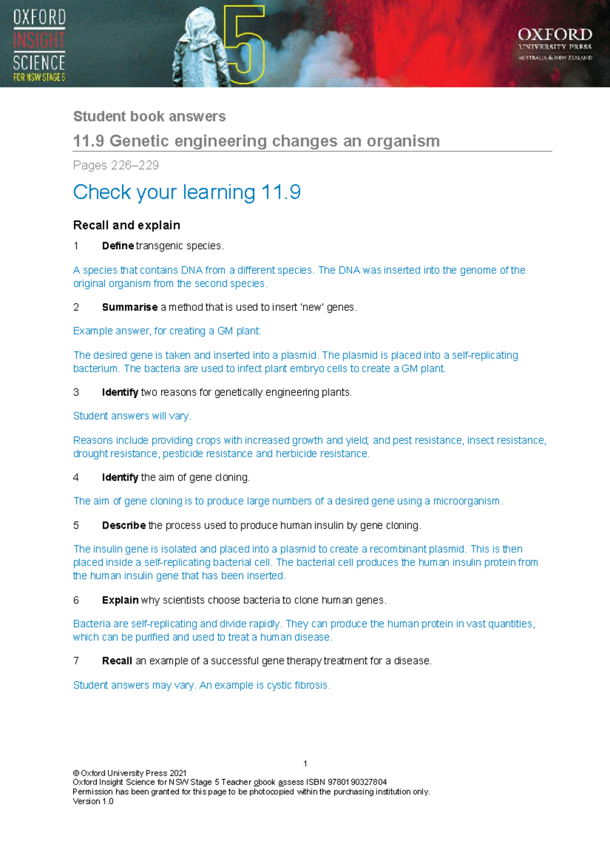 GMOs in Agriculture & Human Health: Impacts & Evaluations (Bio 101 ...