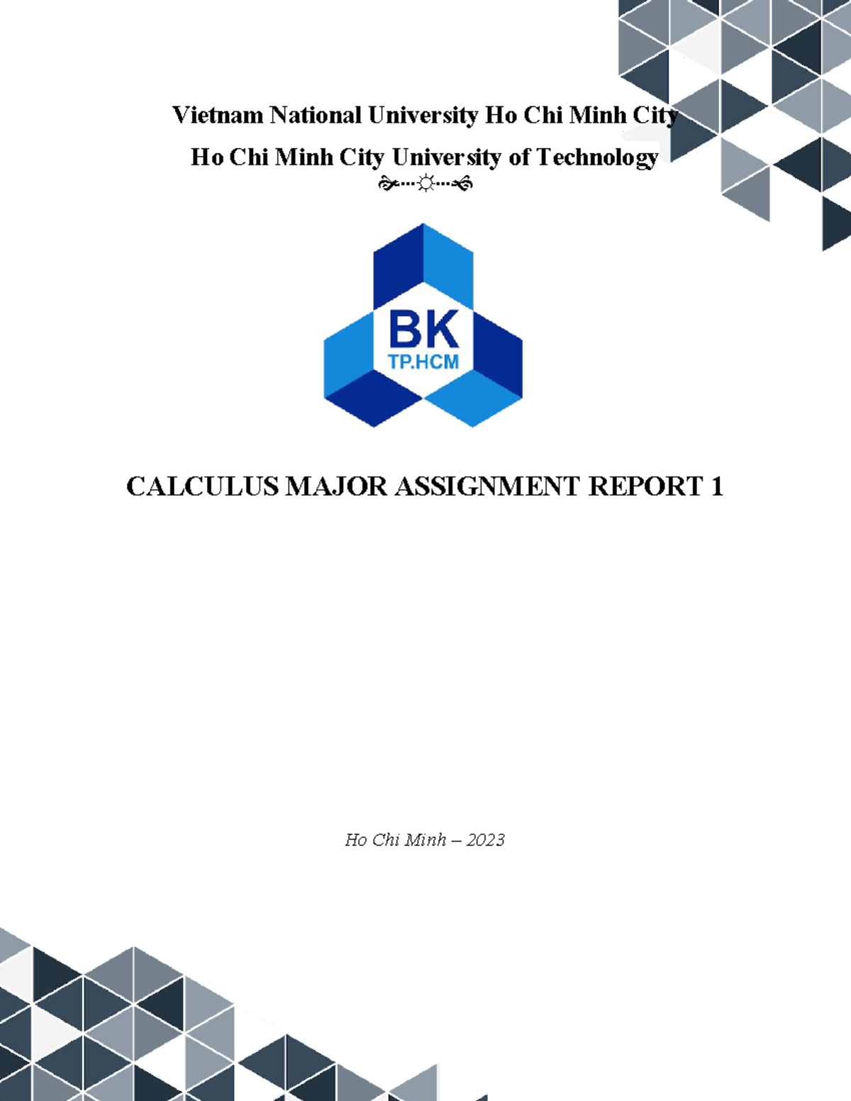 CALC-101 Major Assignment Report: The Calculus of Rainbows - Studocu