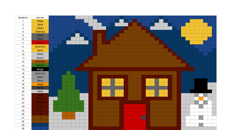 Copy of Winter Tener Mystery Picture Answer Sheet - Winter Tener ...