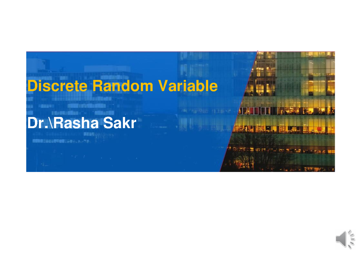 Discrete Random Variables: Understanding Probability and Applications ...