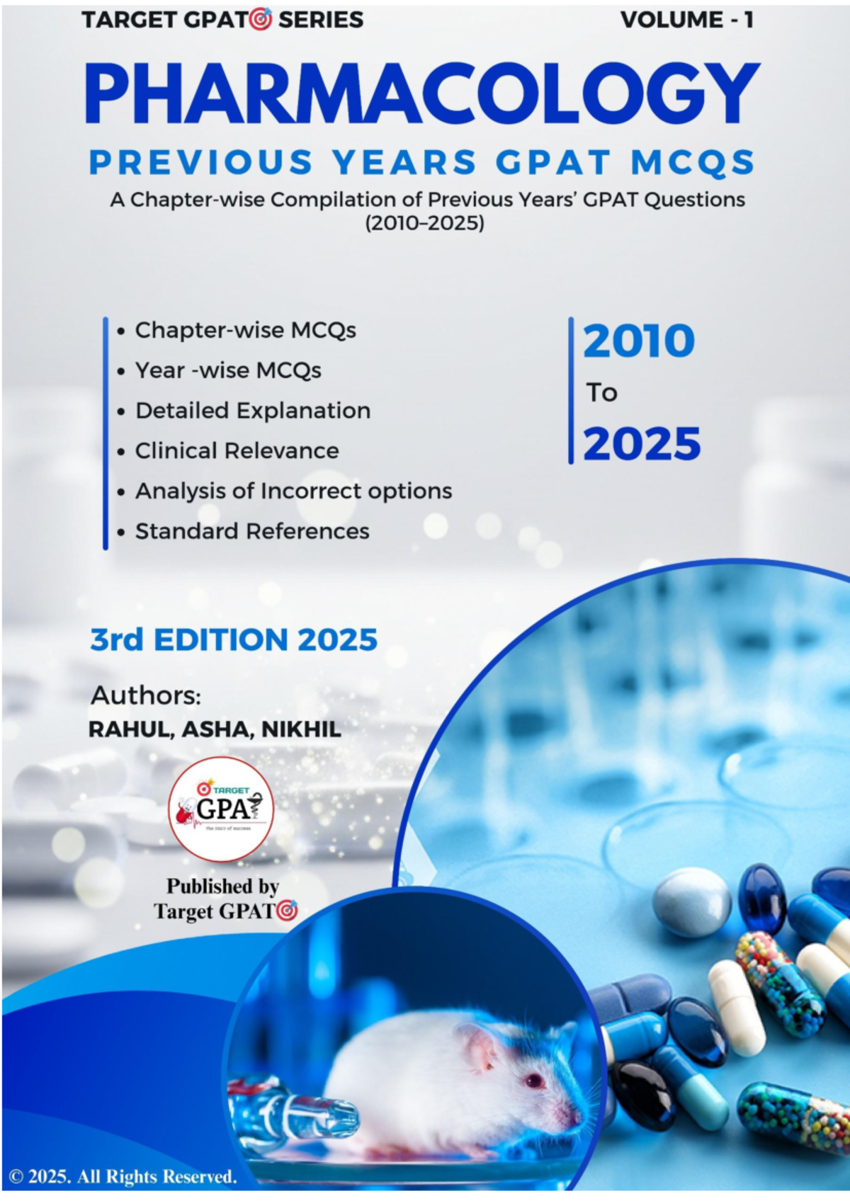 Pharmacology MCQs for GPAT 2010-2025: Chapter-Wise Compilation - Studocu