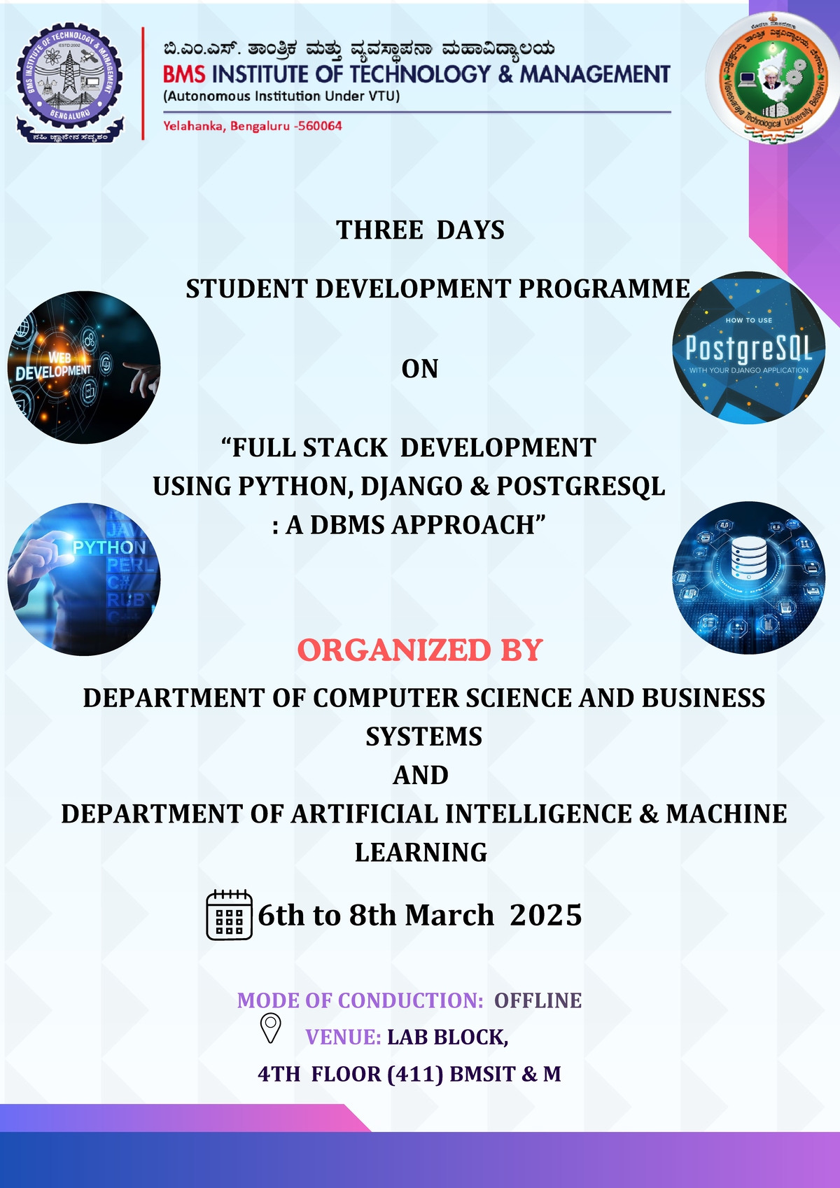 Full Stack web-development with java and python A DBMS approach - “FULL STACK DEVELOPMENT USING ...