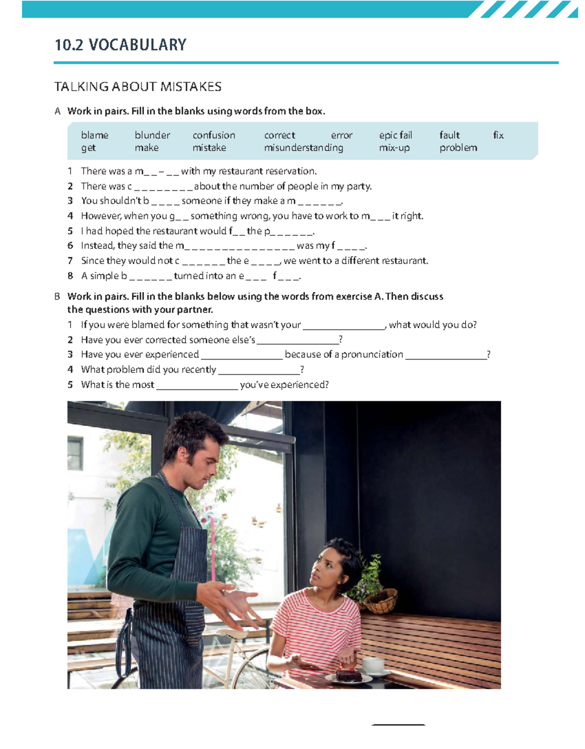 BUS 2.0 Level 4 Lesson Plan 10: Vocabulary on Mistakes - Studocu