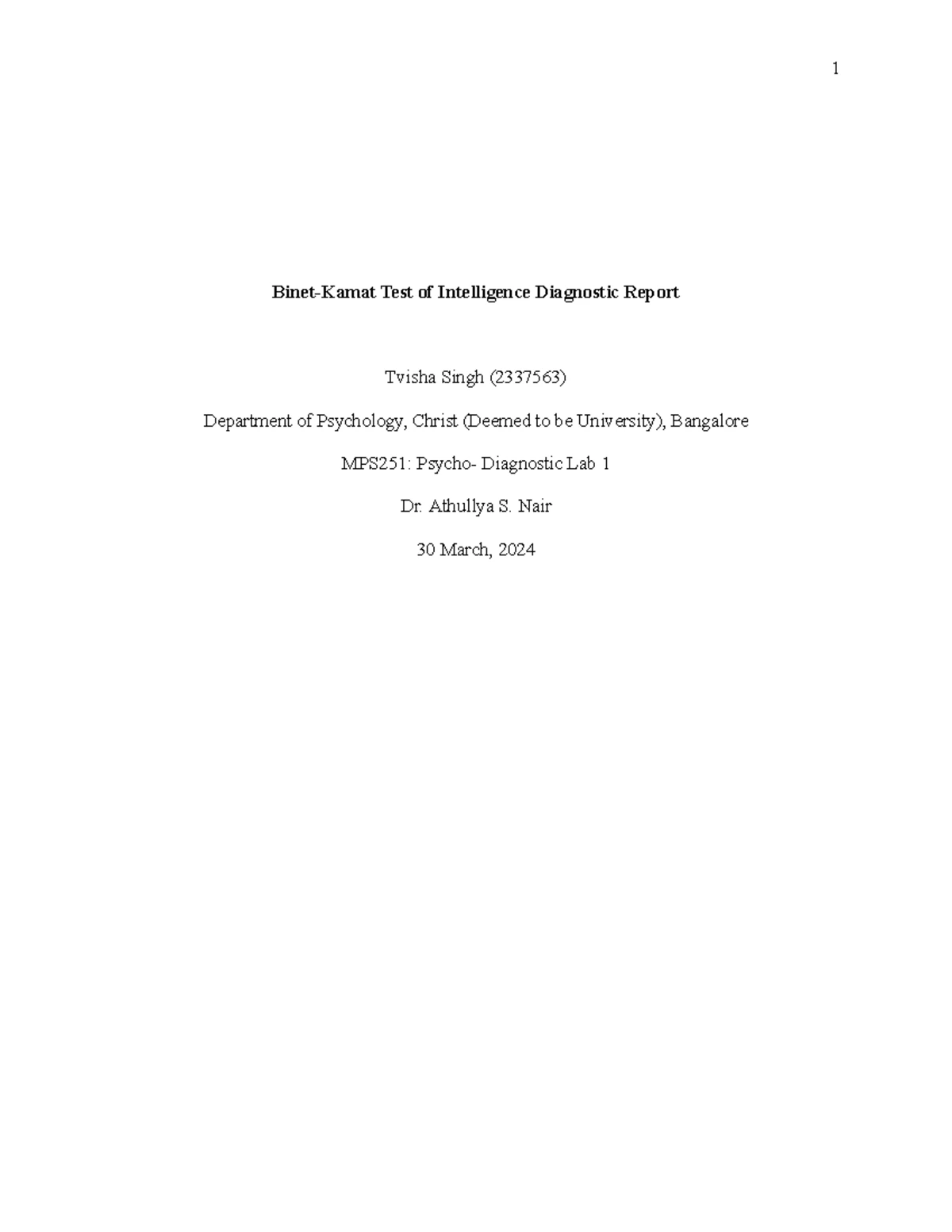 NIMHANS SLD Battery - NIMHANS Index for Specific Learning Disabilities ...