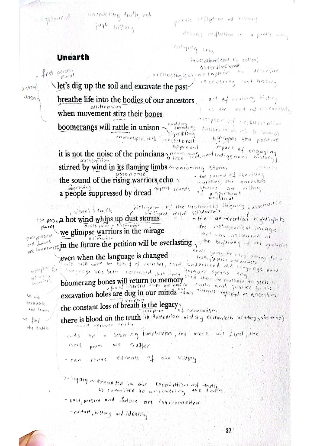 ENG 101: Unearthing Truth in "Inside My Mother" - Annotations and ...