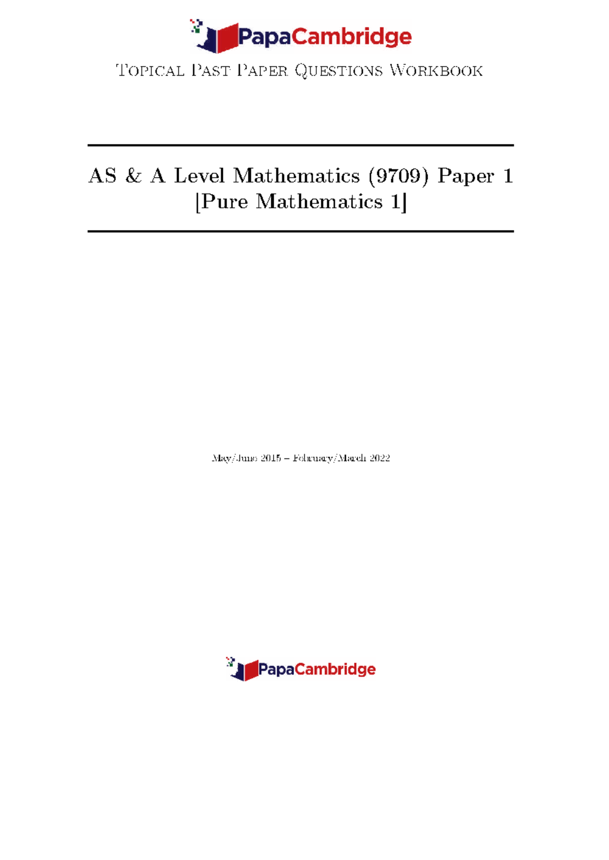 AS A Level Maths (9709) Paper 1: Coordinate Geometry Past Questions ...