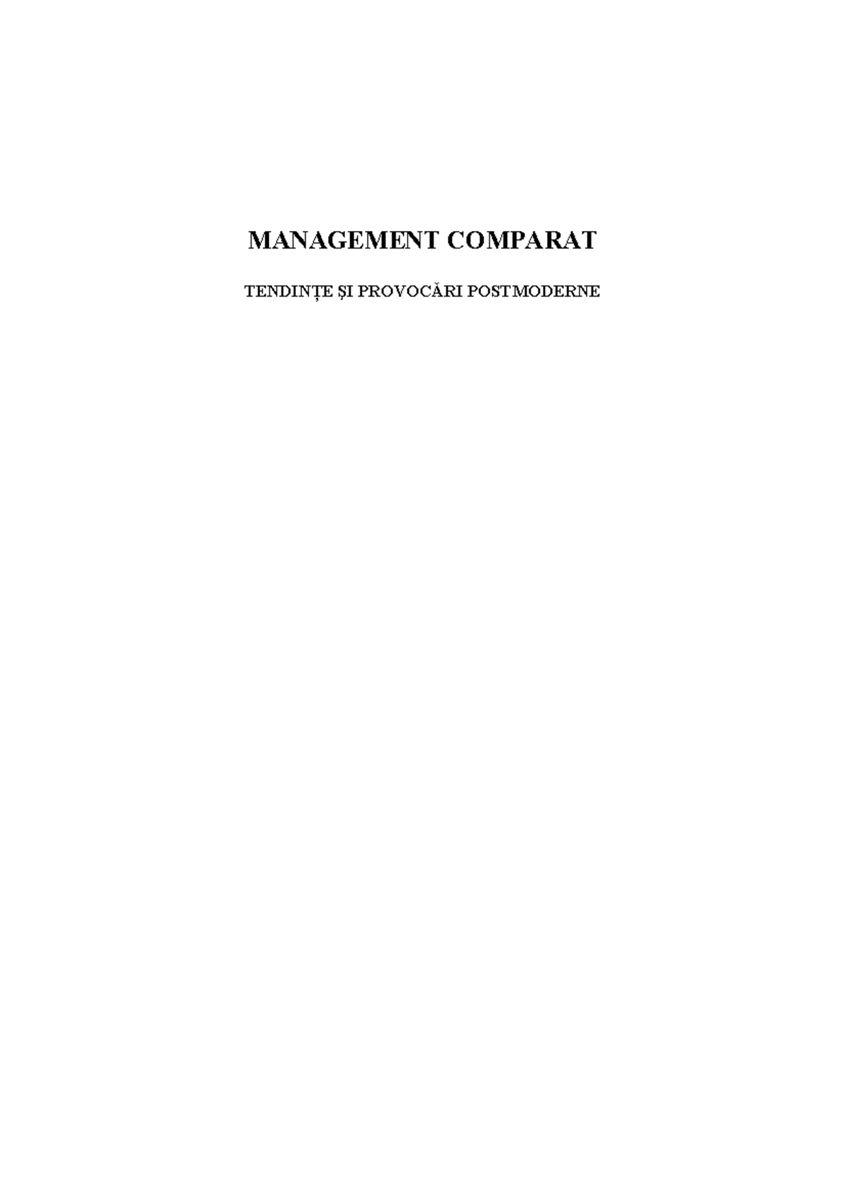 Management comparat tendinte si provocari postmoderne pag 1 205334 ...