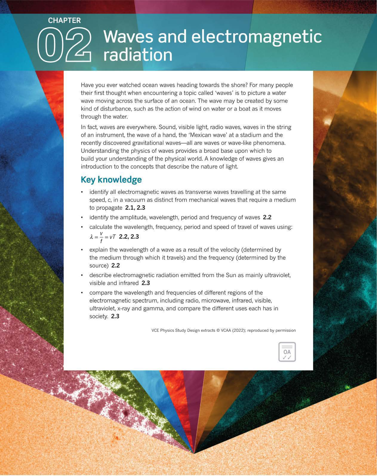 Chapter 2 - Waves and Electromagnetic Radiation (VCE Physics) - Studocu