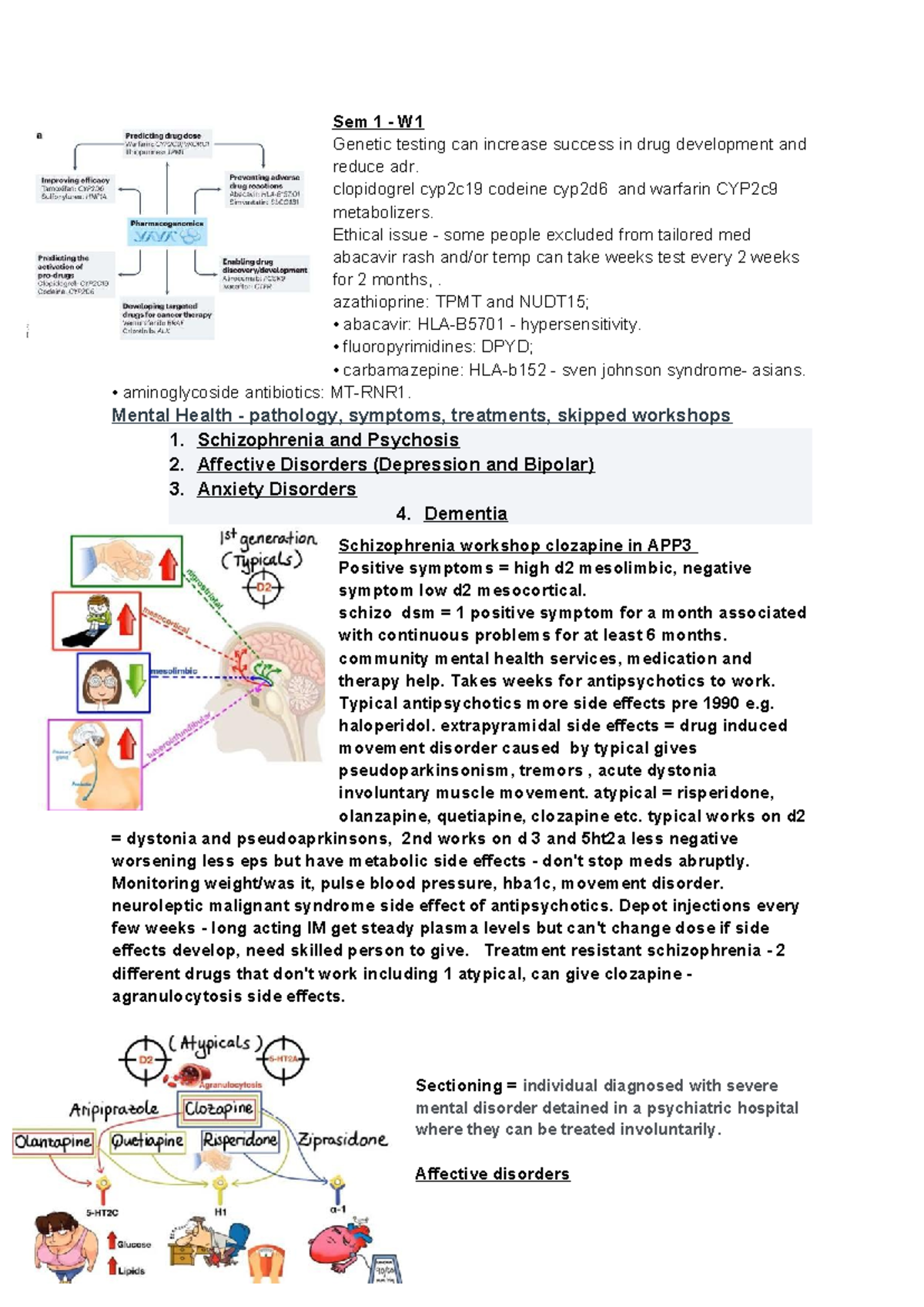 HS3 Sem 1 - Genetic Testing, Mental Health, and Cancer Treatments ...