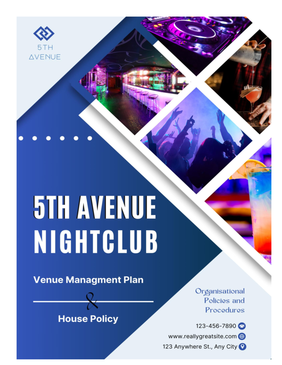 2024 RSA VIC House Policy for 5th Avenue Nightclub Operations - Studocu