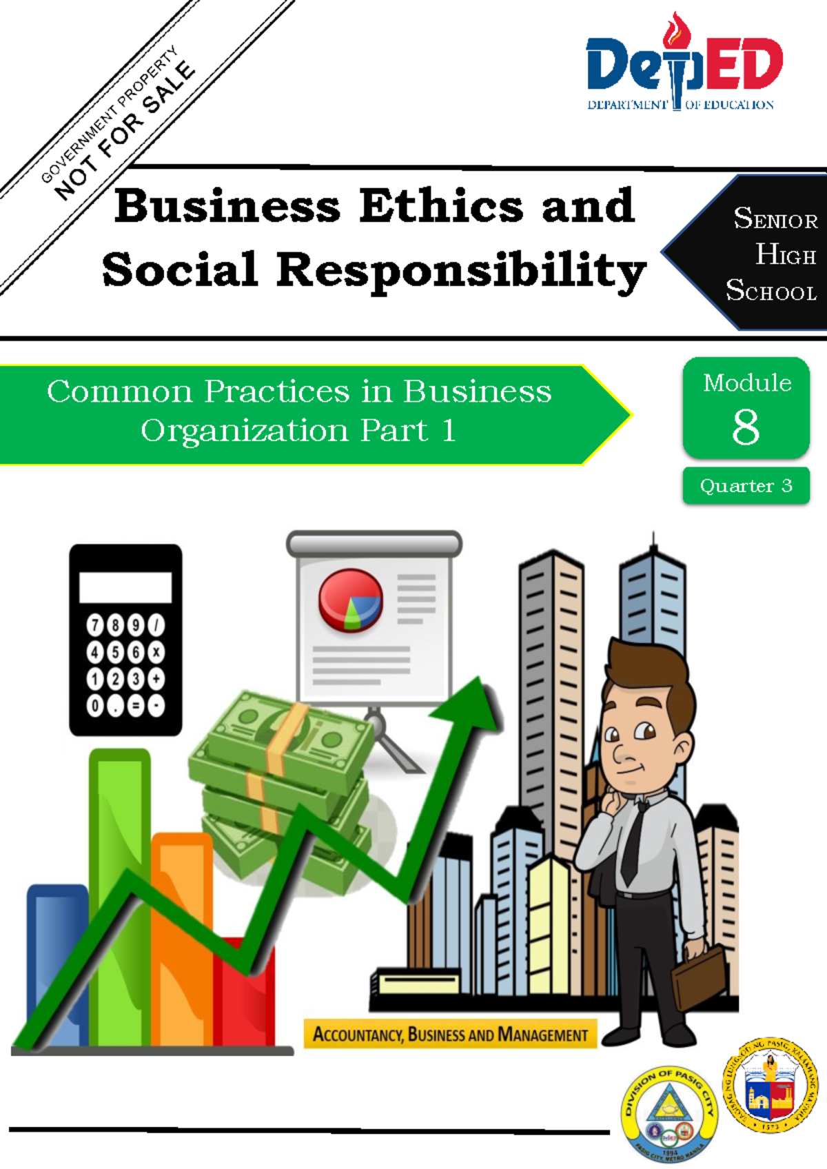 Bus Ethics Social responsibility Module 8 - Business Ethics and Social ...