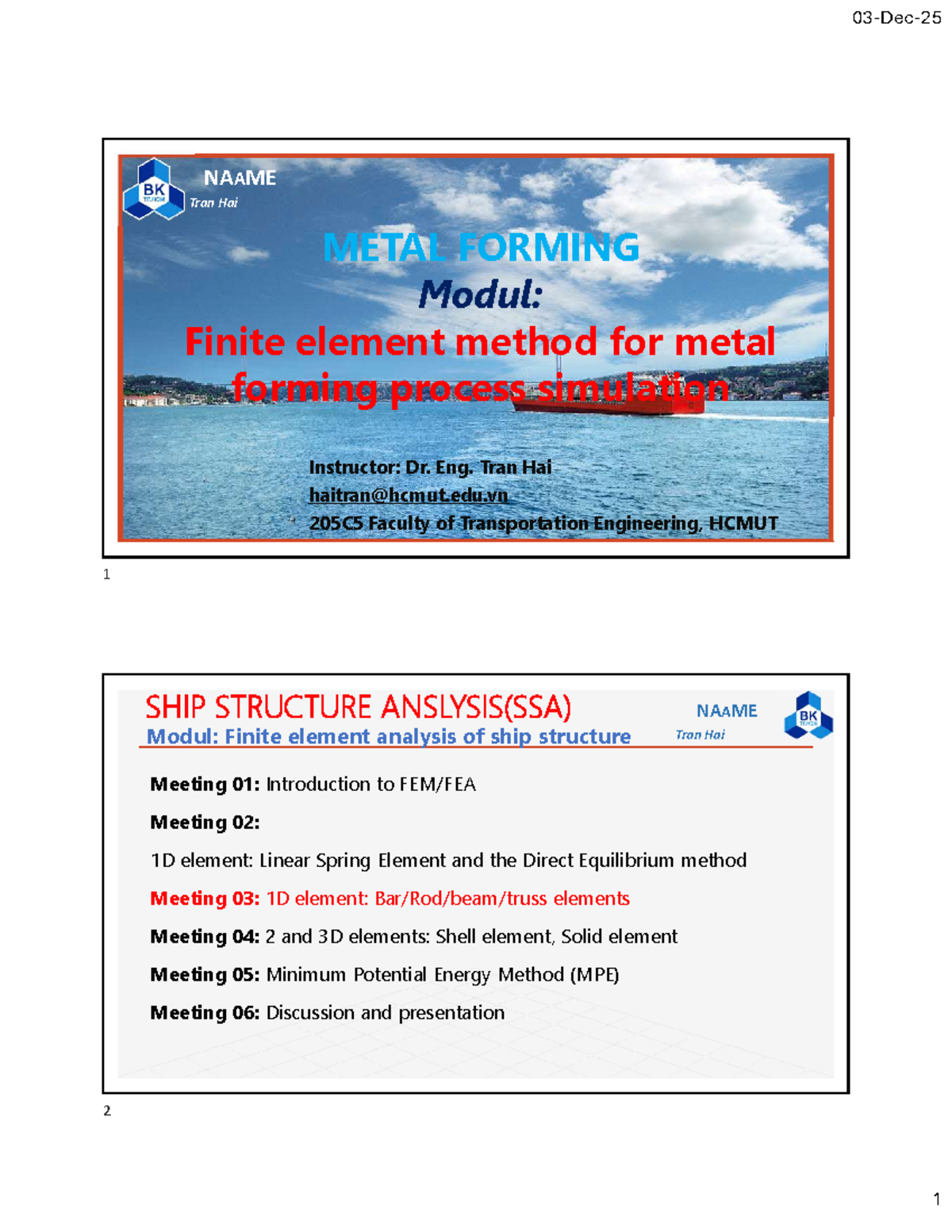 2DE-Plane Stress vs. Plane Strain: Metal Forming Methods - Studocu