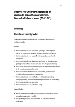 08 Werkt aan professionele ontwikkeling Reflectieve EBP professional (B1-K2-W1) - Inleiding ...