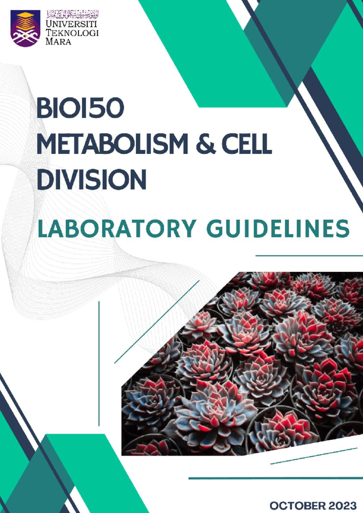 1. BIO150 LAB Manual - hope this help - Introduction to Lab Session of ...