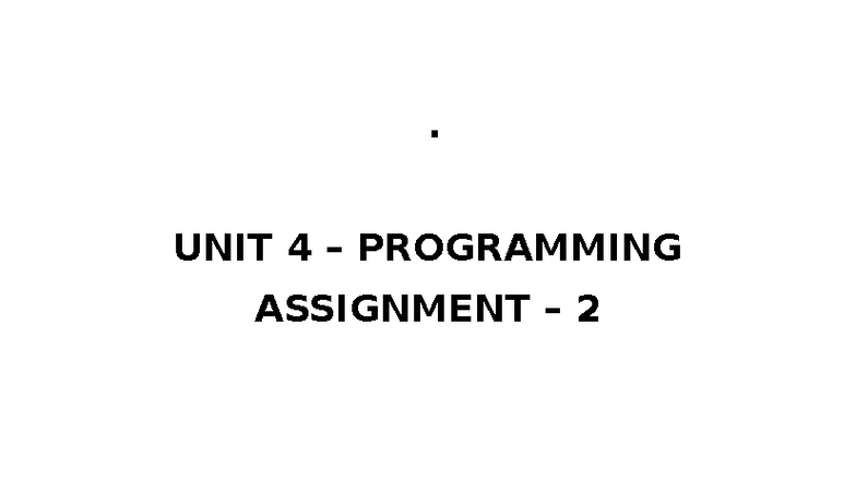 Unit 4 Programming Assignment 2: Pizza Delivery System Development ...