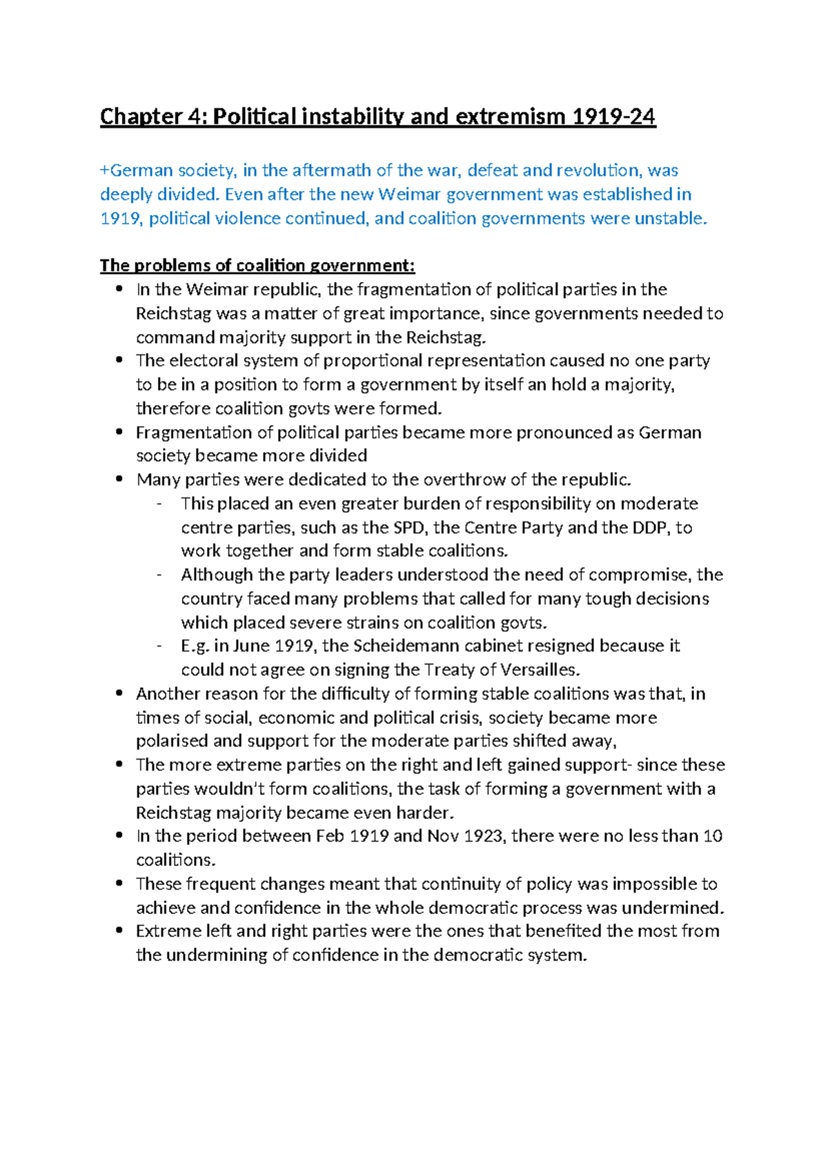 Chapter 4: Political Instability and Extremism in Post-War Germany ...