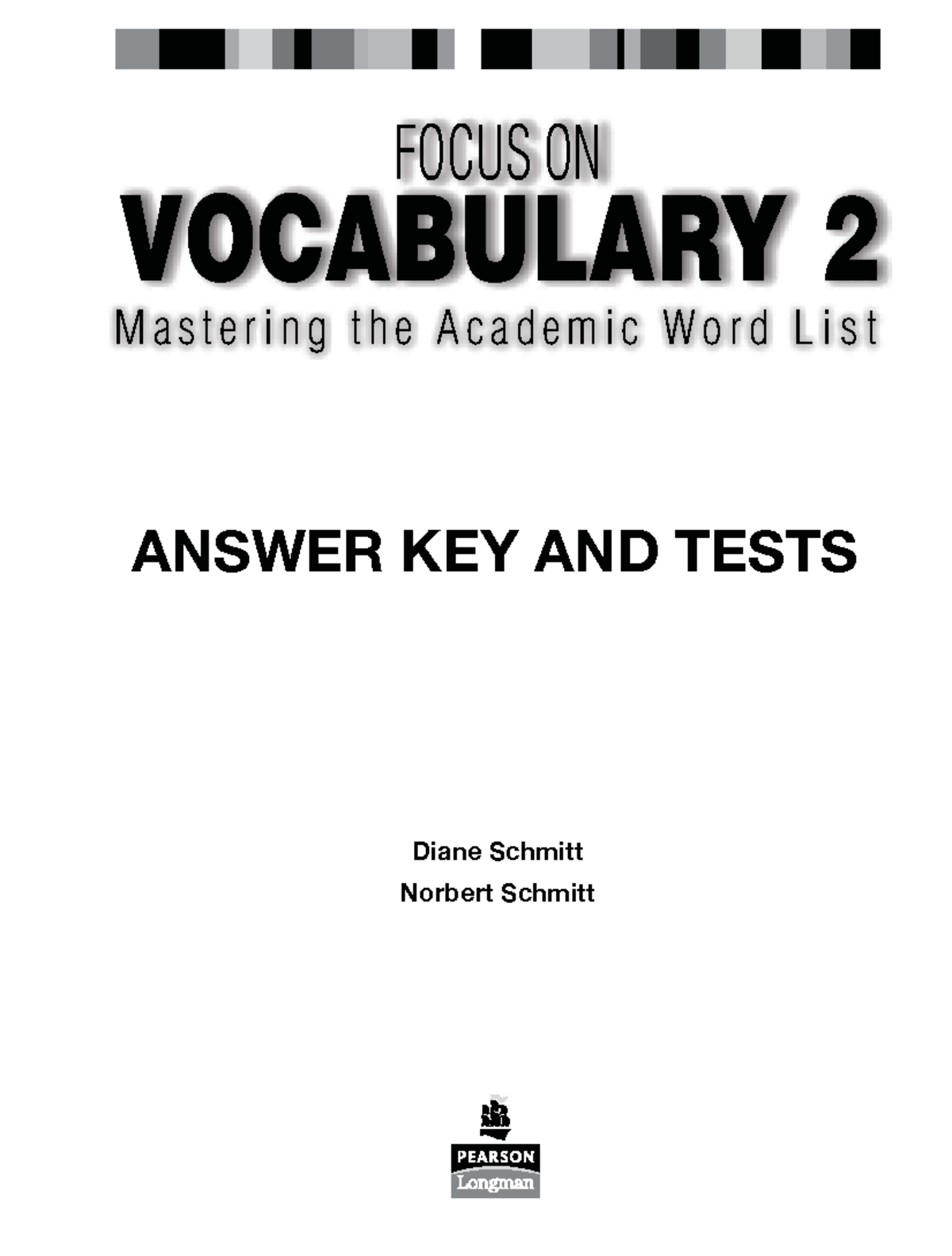 Focus on Voc 2 answers - Vocabulary - FOCUS ON VOCABULARY 2 M a s t e r ...