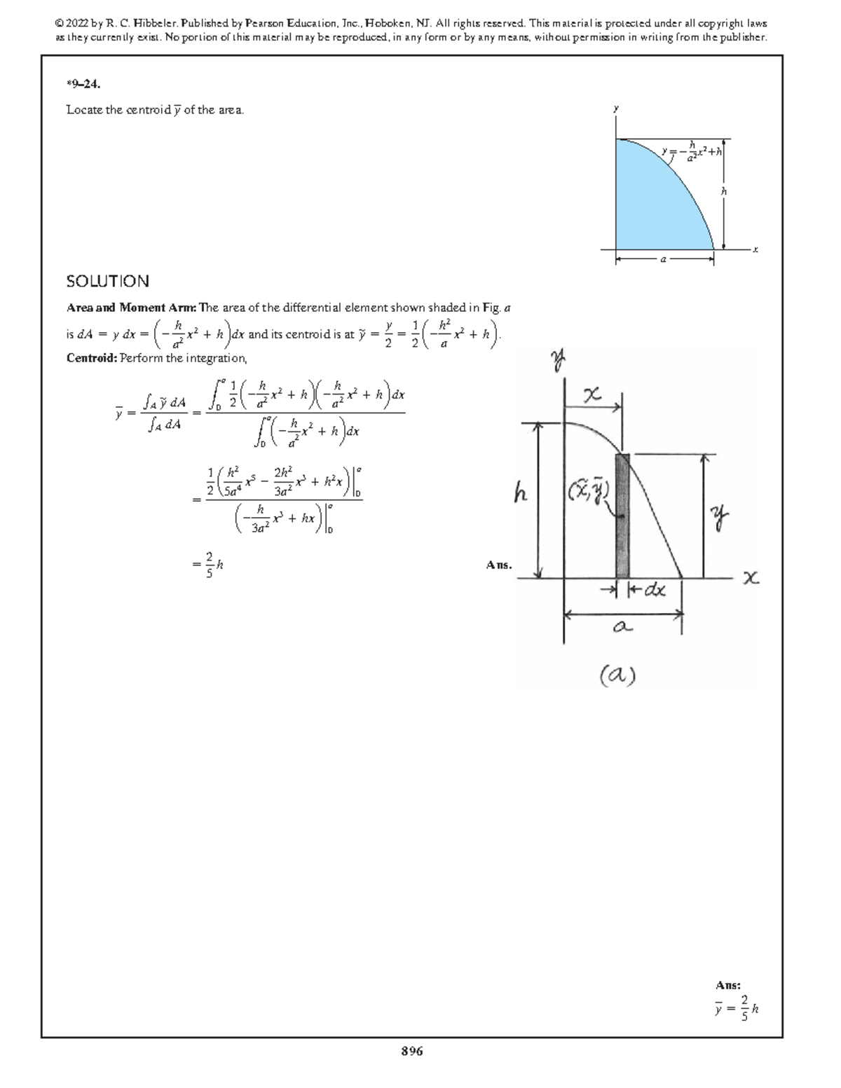 SWK 15th Ed Solution Manual - Centroid Calculation Part 452 - Studocu