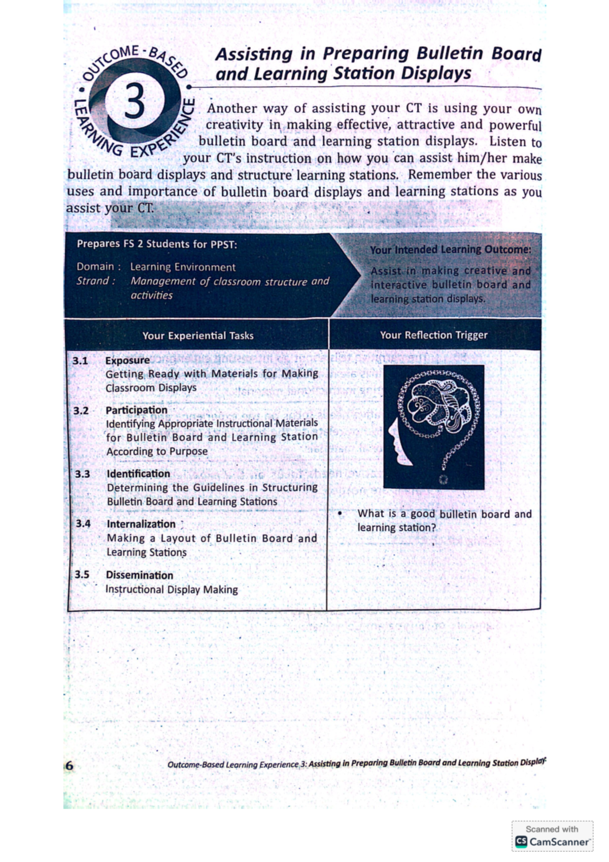 OB-3 - FOR FS2 - OUTCOME BASED Assisting in Preparing Bulletin Board ...