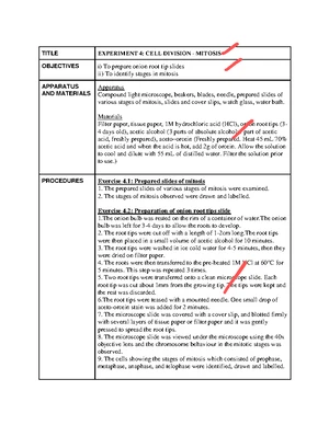 LAB Report EXP 3 (SEM 1) ( Marked) - TITLE EXPERIMENT 3: TRANSPORT ...