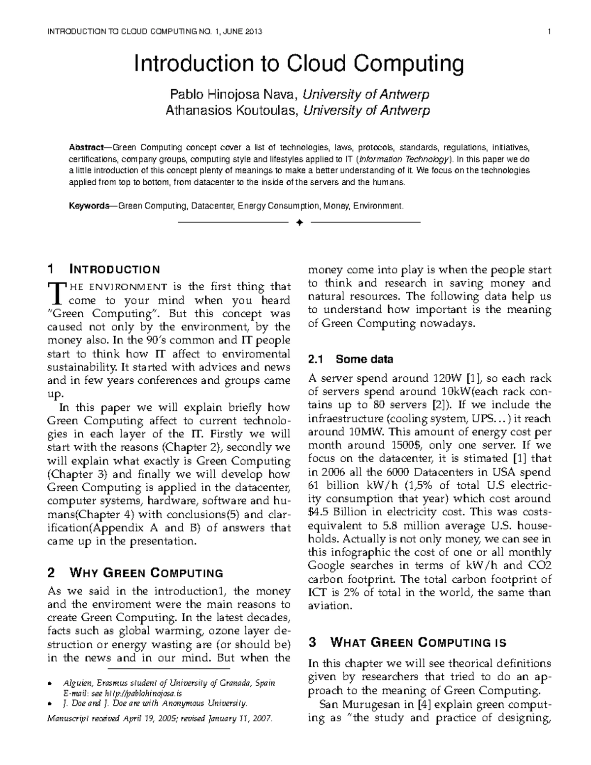 Integrative Programming and Technologies 1 - Chapter One Introduction ...