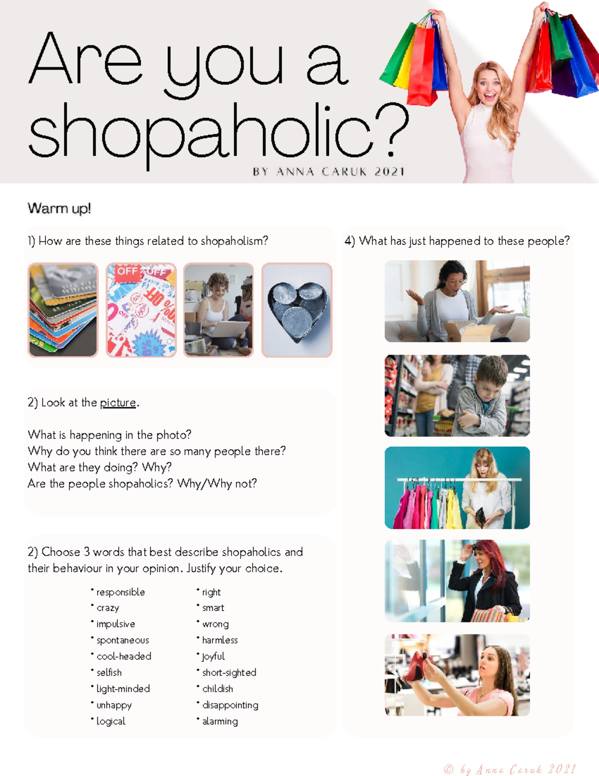 Are You a Shopaholic? Insights and Reflections on Consumer Behavior - Studocu