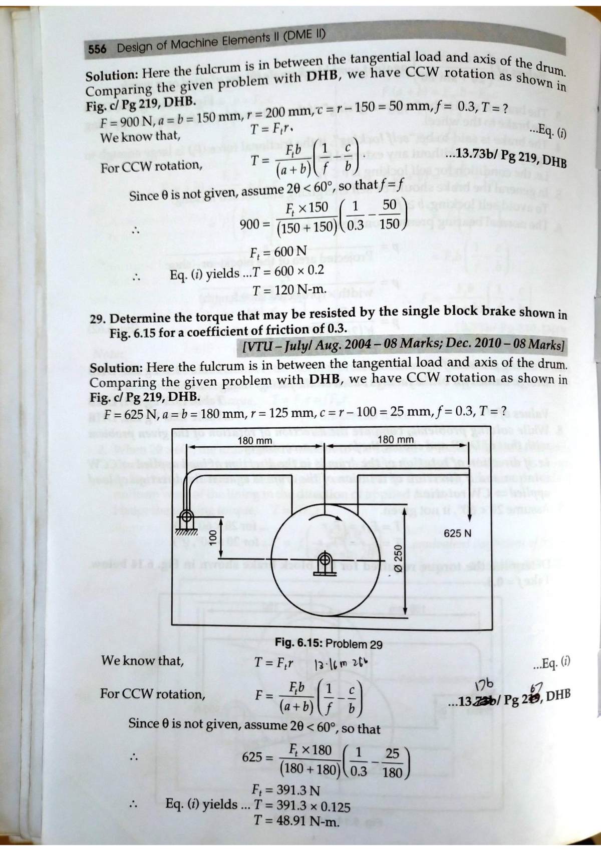Design of Machine Elements II (DME II) Solutions and Analysis - Studocu