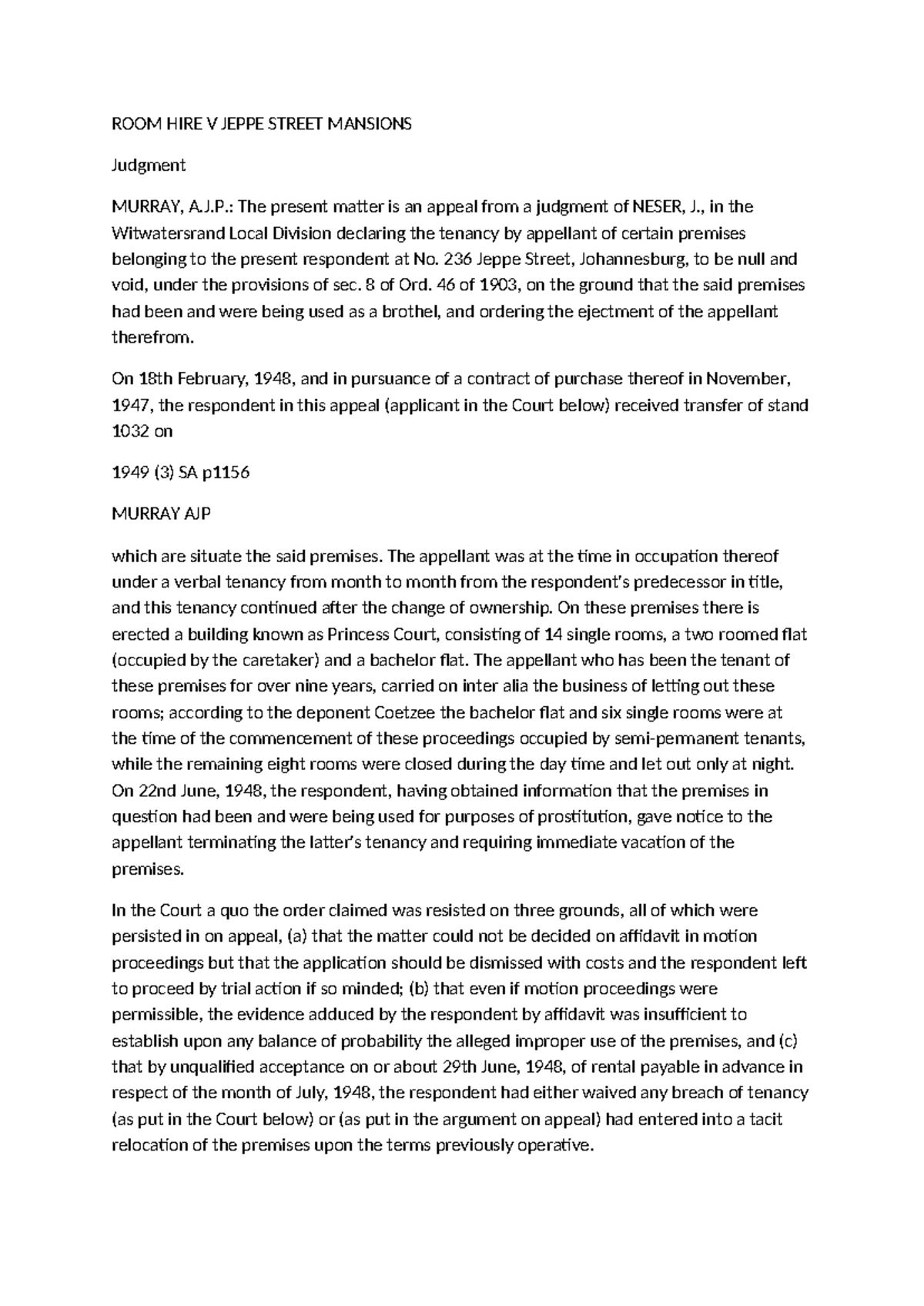 Mpumalanga High Court Amended Practice Directive - Updated Guidelines - Studocu