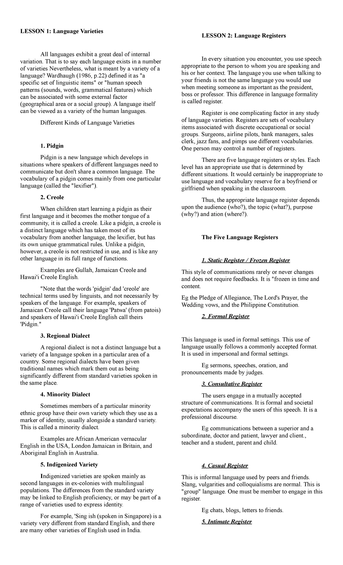 PURC - Topic 1: The Communication Process in Purposive Communication ...