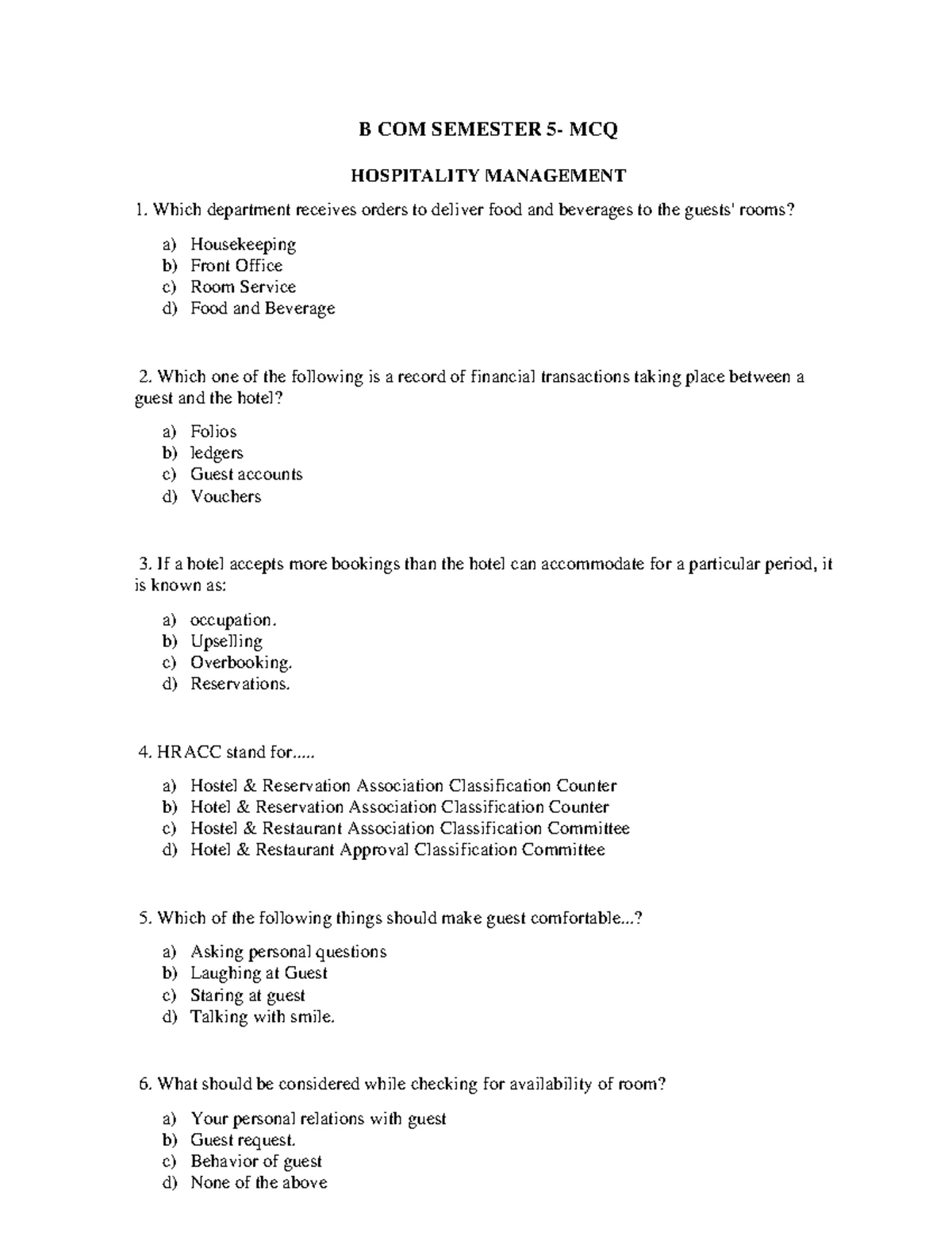 Compensation and Benefits MCQs - Compensation Management 1 Compensation ...