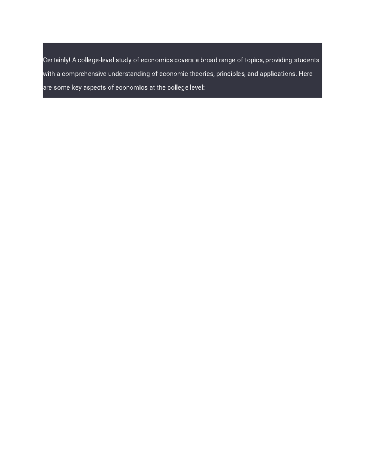 Economics 101: Comprehensive Overview of Key Concepts and Theories ...