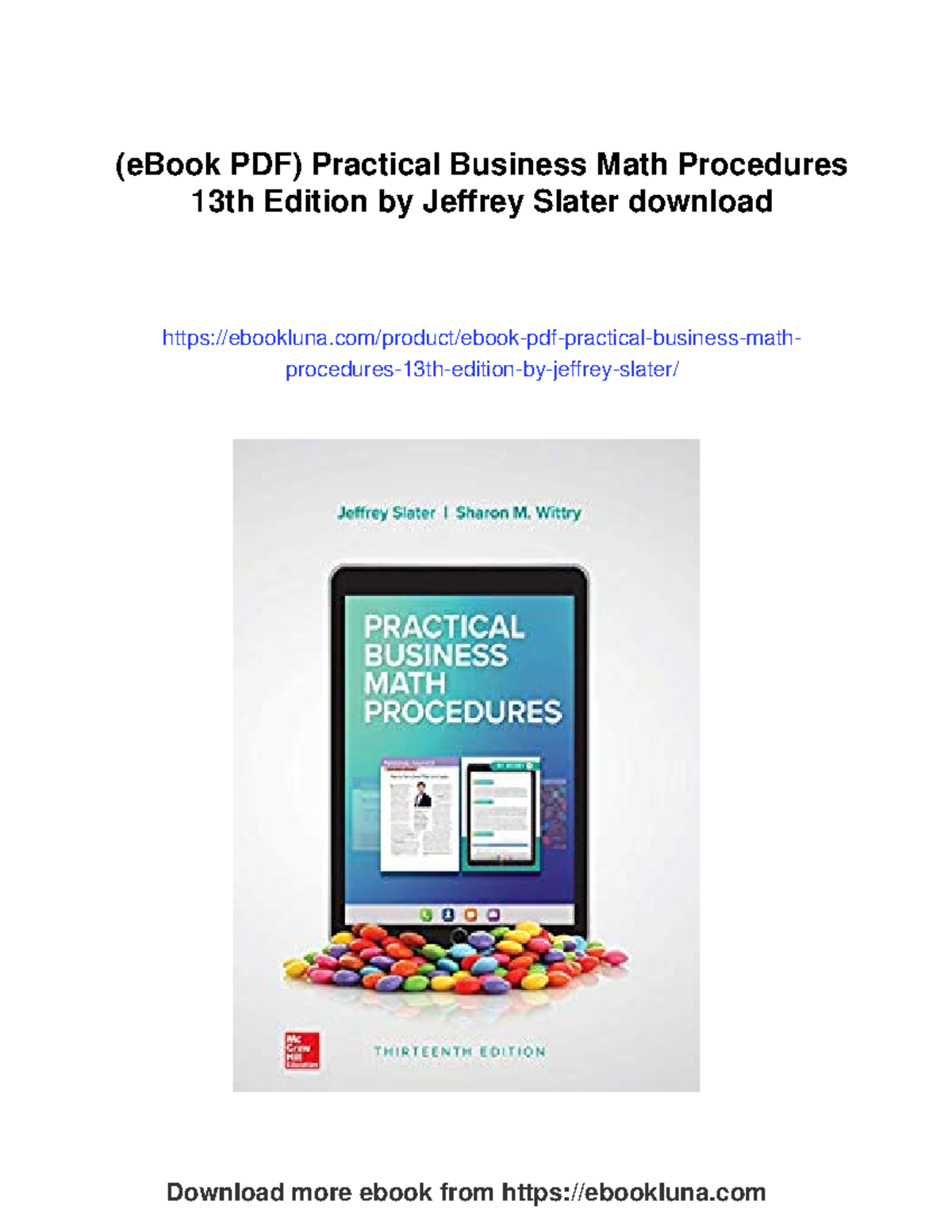Practical business math procedures 13th edition study guide - Studocu