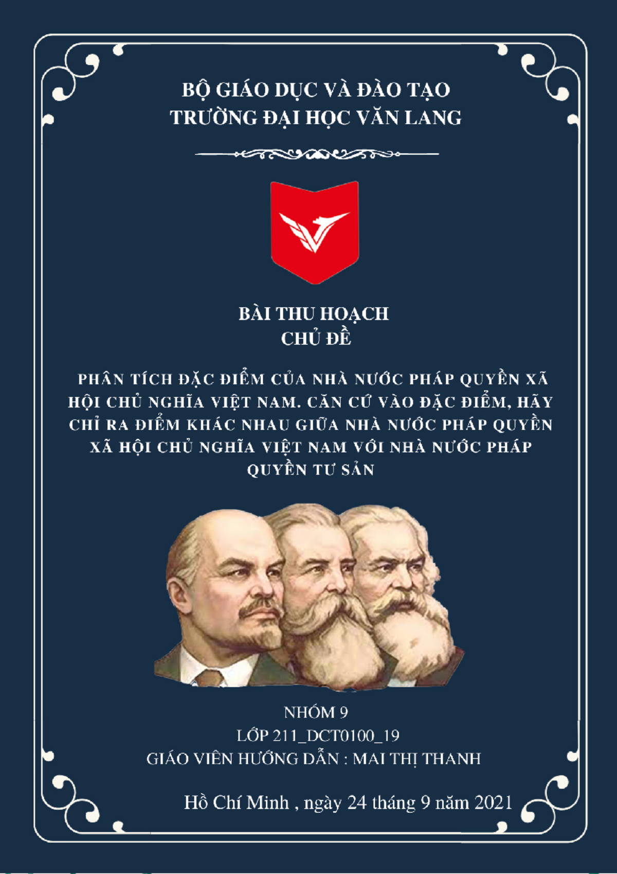 CHỦ NGHĨA XÃ HỘI NHÓM 9 - ầ óahfkàlàlds fuadsflfj; a;fdjaljfaoủ ụals;d ...