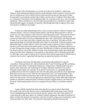 Global Issues Final Essay - Josie Jones Global Issues Final Essay 12/11 ...